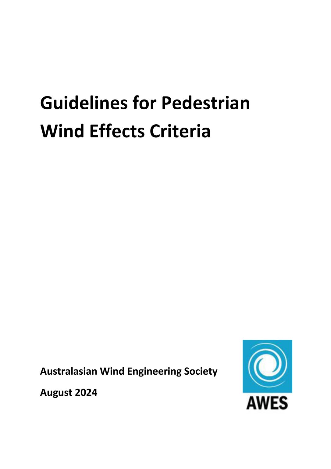 Guidelines for Pedestrian Wind Effects Criteria – The Australasian Wind ...